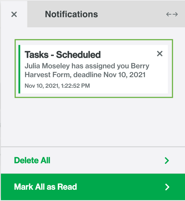 Notificaciones para Tareas